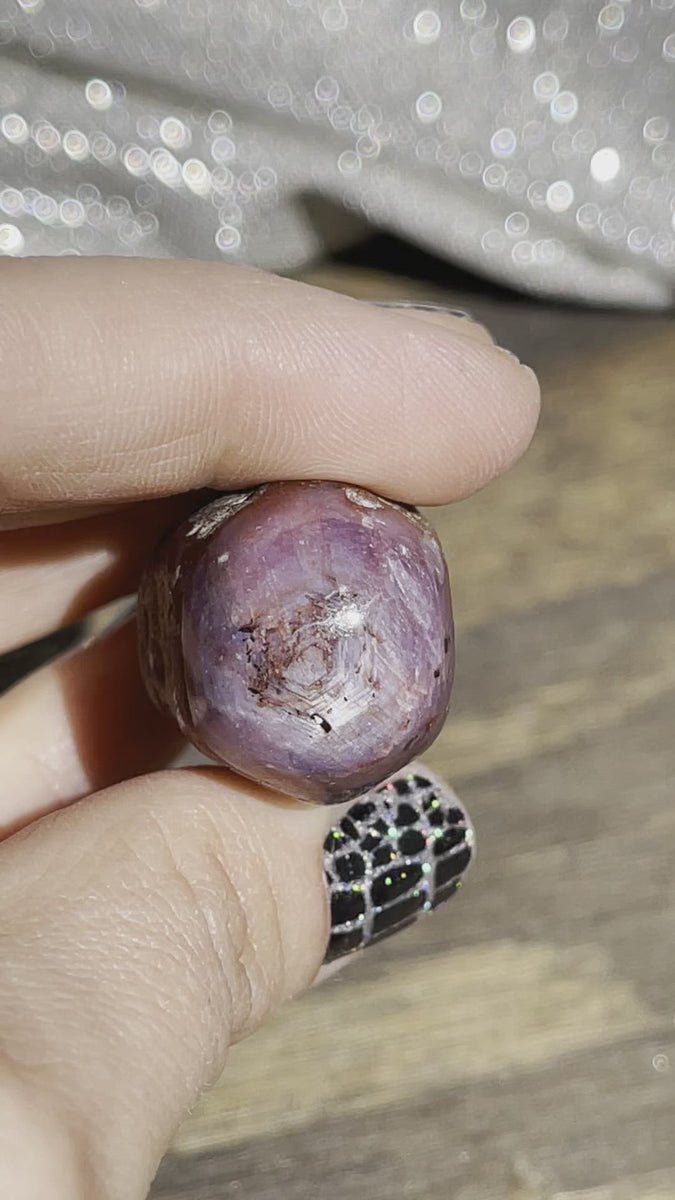 211 carat Raw Star Ruby Wand – Wade + Willow